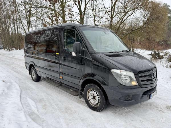 Black Mercedes-Benz Sprinter 2016 in Kaunas, with an engine capacity of 2.10 L and mileage of 539 thousand km for 8800 €, photo 1 on AUTOMOTO.COM.LV