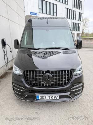 Black Mercedes-Benz Sprinter 2011 in Tallinn, with an engine capacity of 2.10 L and mileage of 454 thousand km for 23000 €, photo 7 on AUTOMOTO.COM.LV