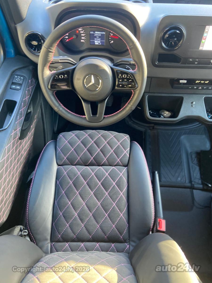 Melns Mercedes-Benz Sprinter 2020 Tallina, ar dzinēja tilpumu 2.10 L un nobraukumu 41 tūkst. km par 58000 €, foto 6 vietnē AUTOMOTO.COM.LV