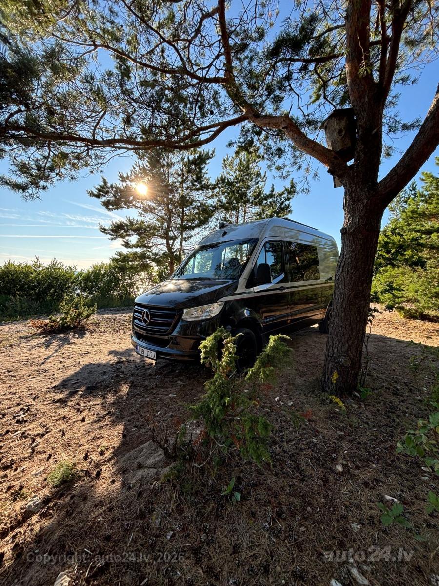 Melns Mercedes-Benz Sprinter 2020 Tallina, ar dzinēja tilpumu 2.10 L un nobraukumu 41 tūkst. km par 58000 €, foto 20 vietnē AUTOMOTO.COM.LV