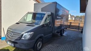 Black Mercedes-Benz Sprinter 2017 in Vilnius, with an engine capacity of 2.20 L and mileage of 194 thousand km for 18500 €, photo 3 on AUTOMOTO.COM.LV