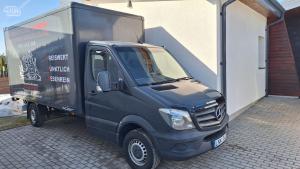 Black Mercedes-Benz Sprinter 2017 in Vilnius, with an engine capacity of 2.20 L and mileage of 194 thousand km for 18500 €, photo 5 on AUTOMOTO.COM.LV