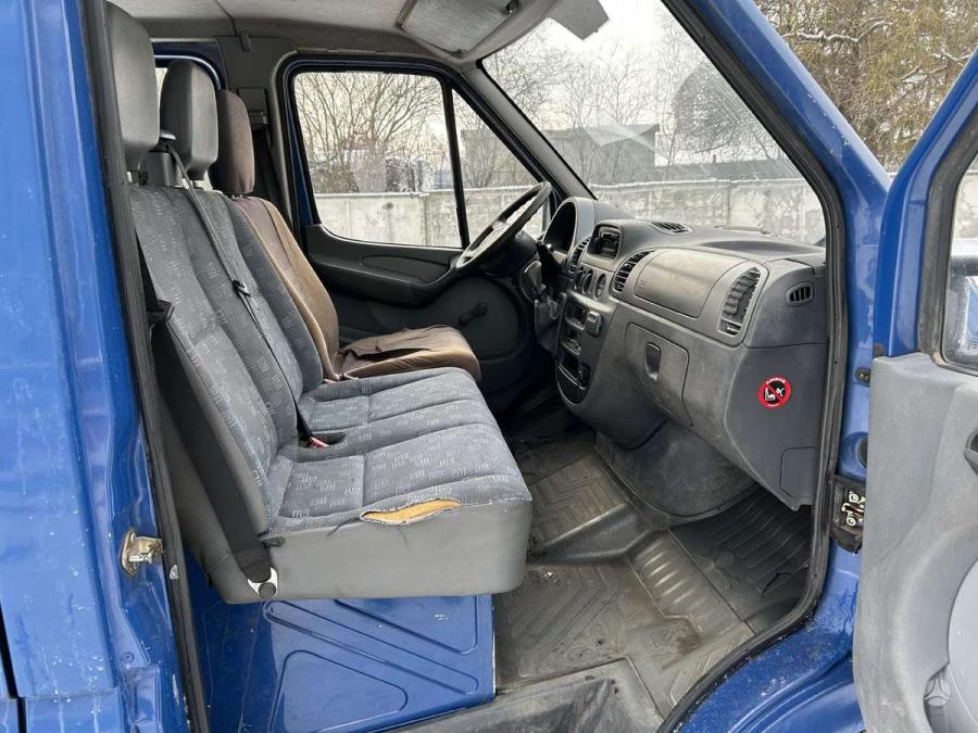 Blue Mercedes-Benz Sprinter 2003 in Vilkaviskis, with an engine capacity of 2.20 L and mileage of 162 thousand km for 4800 €, photo 11 on AUTOMOTO.COM.LV