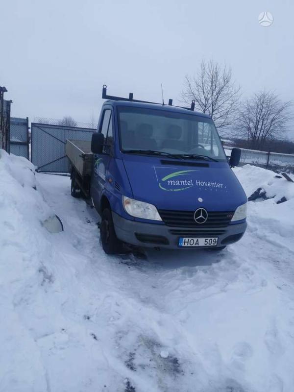 Blue Mercedes-Benz Sprinter 2003 in Klaipeda, with an engine capacity of 0.00 L and mileage of 206 thousand km for 4900 €, photo 1 on AUTOMOTO.COM.LV