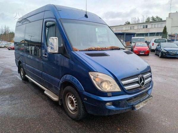 Blue Mercedes-Benz Sprinter 2007 in Klaipeda, with an engine capacity of 3.00 L and mileage of 380 thousand km for 6200 €, photo 1 on AUTOMOTO.COM.LV