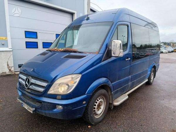 Blue Mercedes-Benz Sprinter 2007 in Klaipeda, with an engine capacity of 3.00 L and mileage of 380 thousand km for 6200 €, photo 3 on AUTOMOTO.COM.LV