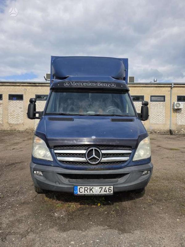 Blue Mercedes-Benz Sprinter 2007 in Kaunas, with an engine capacity of 2.70 L and mileage of 0 thousand km for 5800 €, photo 3 on AUTOMOTO.COM.LV