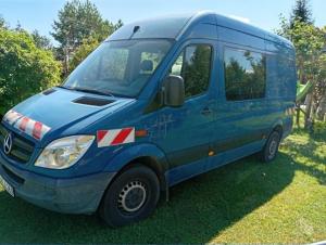 Zils Mercedes-Benz Sprinter 2009 Viļņa, ar dzinēja tilpumu 2.14 L un nobraukumu 393 tūkst. km par 3200 €, foto  vietnē AUTOMOTO.COM.LV