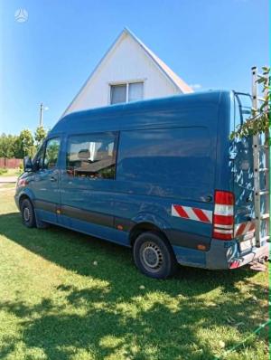 Blue Mercedes-Benz Sprinter 2009 in Vilnius, with an engine capacity of 2.14 L and mileage of 393 thousand km for 3200 €, photo 3 on AUTOMOTO.COM.LV