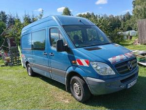 Blue Mercedes-Benz Sprinter 2009 in Vilnius, with an engine capacity of 2.14 L and mileage of 393 thousand km for 3200 €, photo 8 on AUTOMOTO.COM.LV