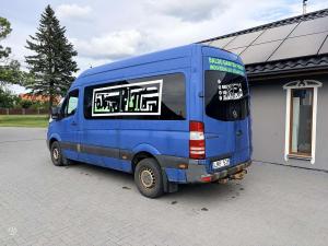 Blue Mercedes-Benz Sprinter 2010 in Rokiskis, with an engine capacity of 2.15 L and mileage of 537 thousand km for 3200 €, photo 4 on AUTOMOTO.COM.LV