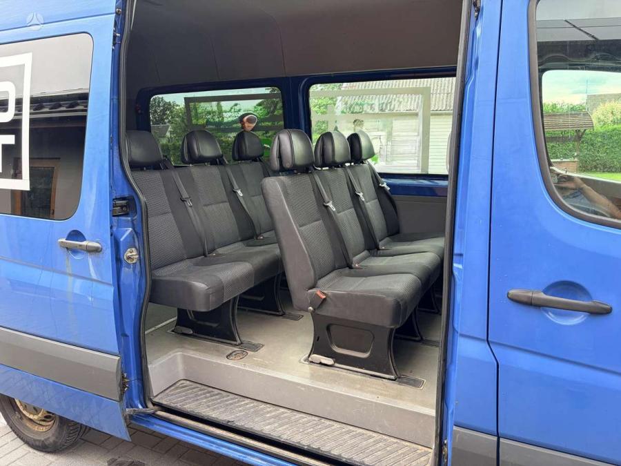 Blue Mercedes-Benz Sprinter 2010 in Rokiskis, with an engine capacity of 2.15 L and mileage of 537 thousand km for 3200 €, photo 6 on AUTOMOTO.COM.LV