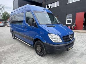 Blue Mercedes-Benz Sprinter 2011 in Vilnius, with an engine capacity of 2.20 L and mileage of 281 thousand km for 10800 €, photo 3 on AUTOMOTO.COM.LV