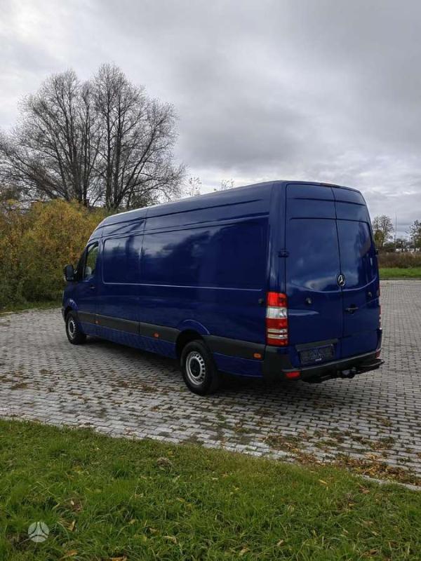 Blue Mercedes-Benz Sprinter 2012 in Anyksciai, with an engine capacity of 2.20 L and mileage of 245 thousand km for 13500 €, photo 3 on AUTOMOTO.COM.LV