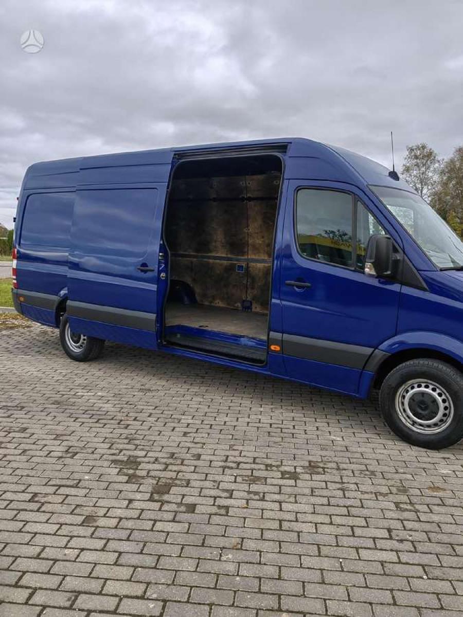 Blue Mercedes-Benz Sprinter 2012 in Anyksciai, with an engine capacity of 2.20 L and mileage of 245 thousand km for 13500 €, photo 13 on AUTOMOTO.COM.LV