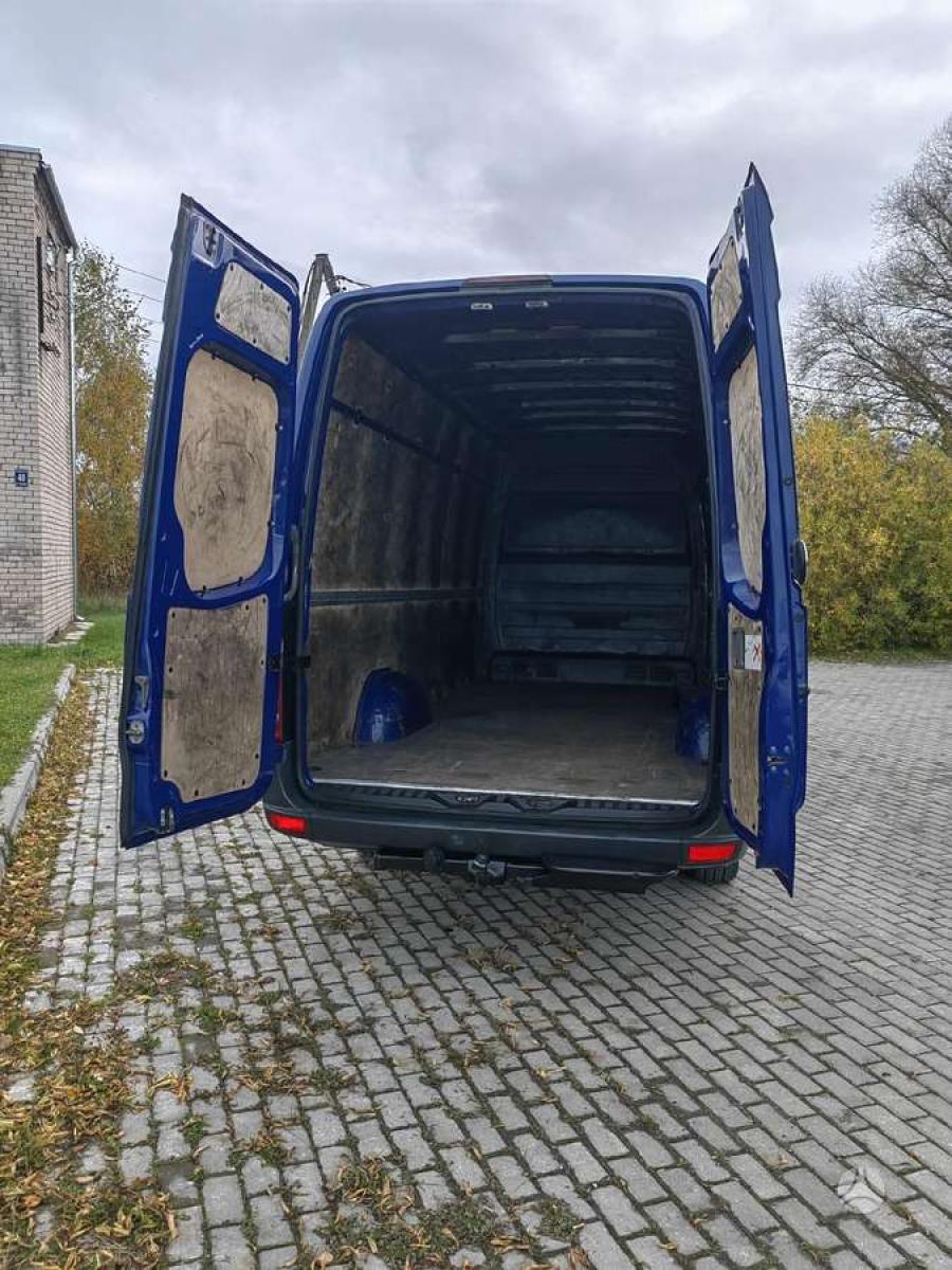 Blue Mercedes-Benz Sprinter 2012 in Anyksciai, with an engine capacity of 2.20 L and mileage of 245 thousand km for 13500 €, photo 14 on AUTOMOTO.COM.LV