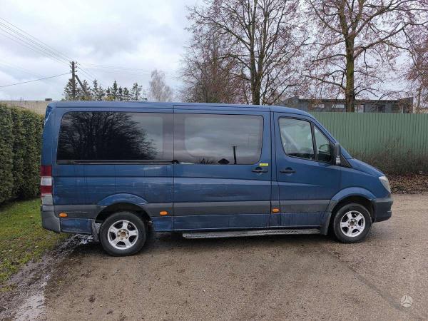 Blue Mercedes-Benz Sprinter 2014 in Marijampole, with an engine capacity of 2.14 L and mileage of 382 thousand km for 6850 €, photo 6 on AUTOMOTO.COM.LV