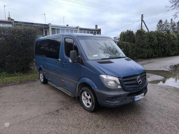 Blue Mercedes-Benz Sprinter 2014 in Marijampole, with an engine capacity of 2.14 L and mileage of 382 thousand km for 6850 €, photo 7 on AUTOMOTO.COM.LV