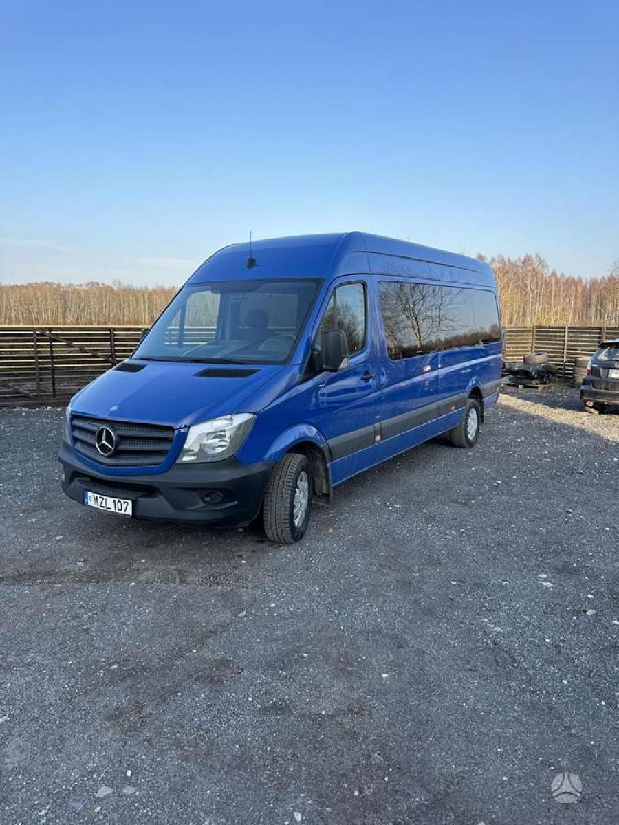 Zils Mercedes-Benz Sprinter 2014 Šauļi, ar dzinēja tilpumu 2.20 L un nobraukumu 360 tūkst. km par 7650 €, foto 7 vietnē AUTOMOTO.COM.LV