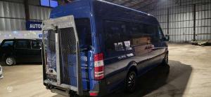 Blue Mercedes-Benz Sprinter 2015 in Siauliai, with an engine capacity of 2.14 L and mileage of 351 thousand km for 16300 €, photo 6 on AUTOMOTO.COM.LV