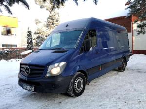 Zils Mercedes-Benz Sprinter 2015 Šauļi, ar dzinēja tilpumu 2.14 L un nobraukumu 147 tūkst. km par 6999 €, foto  vietnē AUTOMOTO.COM.LV