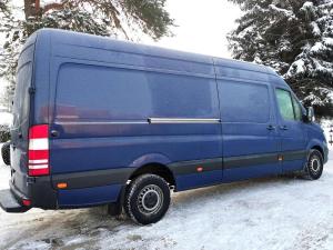 Blue Mercedes-Benz Sprinter 2015 in Siauliai, with an engine capacity of 2.14 L and mileage of 147 thousand km for 6999 €, photo 16 on AUTOMOTO.COM.LV