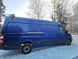 Blue Mercedes-Benz Sprinter 2015 in Siauliai, with an engine capacity of 2.14 L and mileage of 147 thousand km for 6999 €, photo 37 on AUTOMOTO.COM.LV