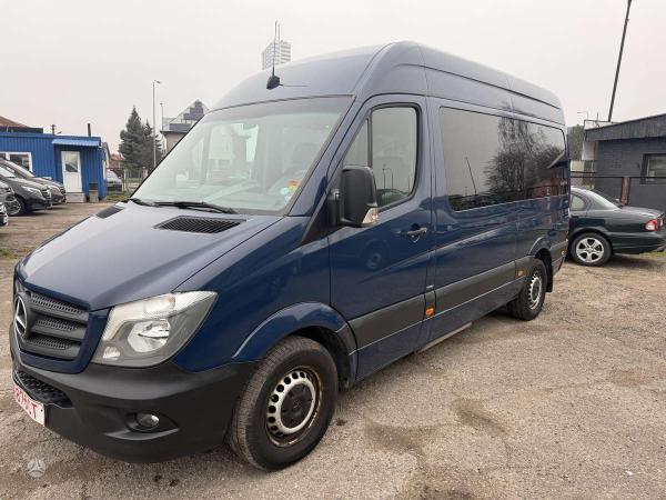 Blue Mercedes-Benz Sprinter 2016 in Klaipeda, with an engine capacity of 2.20 L and mileage of 183 thousand km for 14400 €, photo 1 on AUTOMOTO.COM.LV