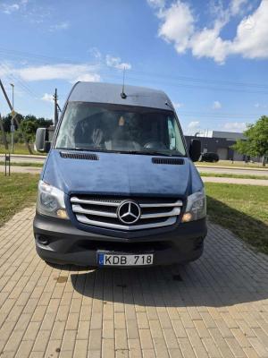 Zils Mercedes-Benz Sprinter 2018 Ukmergė, ar dzinēja tilpumu 2.14 L un nobraukumu 1322 tūkst. km par 11000 €, foto 4 vietnē AUTOMOTO.COM.LV