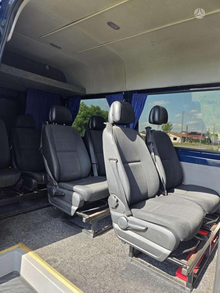 Zils Mercedes-Benz Sprinter 2018 Ukmergė, ar dzinēja tilpumu 2.14 L un nobraukumu 1322 tūkst. km par 11000 €, foto 9 vietnē AUTOMOTO.COM.LV