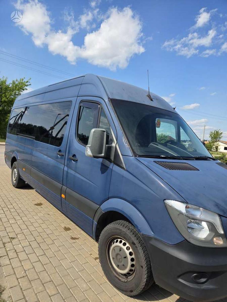 Zils Mercedes-Benz Sprinter 2018 Ukmergė, ar dzinēja tilpumu 2.14 L un nobraukumu 1322 tūkst. km par 11000 €, foto 14 vietnē AUTOMOTO.COM.LV
