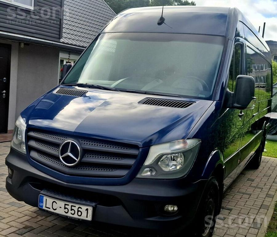 Zils Mercedes-Benz Sprinter 2018 Jelgava, ar dzinēja tilpumu 2.10 L un nobraukumu 405 tūkst. km par 12000 €, foto 3 vietnē AUTOMOTO.COM.LV