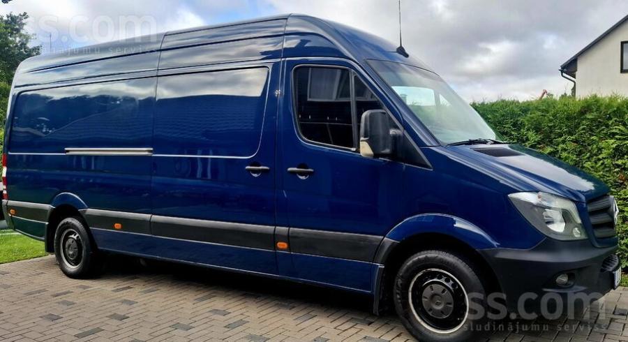 Zils Mercedes-Benz Sprinter 2018 Jelgava, ar dzinēja tilpumu 2.10 L un nobraukumu 405 tūkst. km par 12000 €, foto 4 vietnē AUTOMOTO.COM.LV