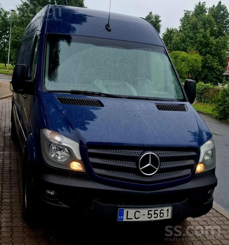 Zils Mercedes-Benz Sprinter 2018 Jelgava, ar dzinēja tilpumu 2.10 L un nobraukumu 405 tūkst. km par 12000 €, foto 10 vietnē AUTOMOTO.COM.LV