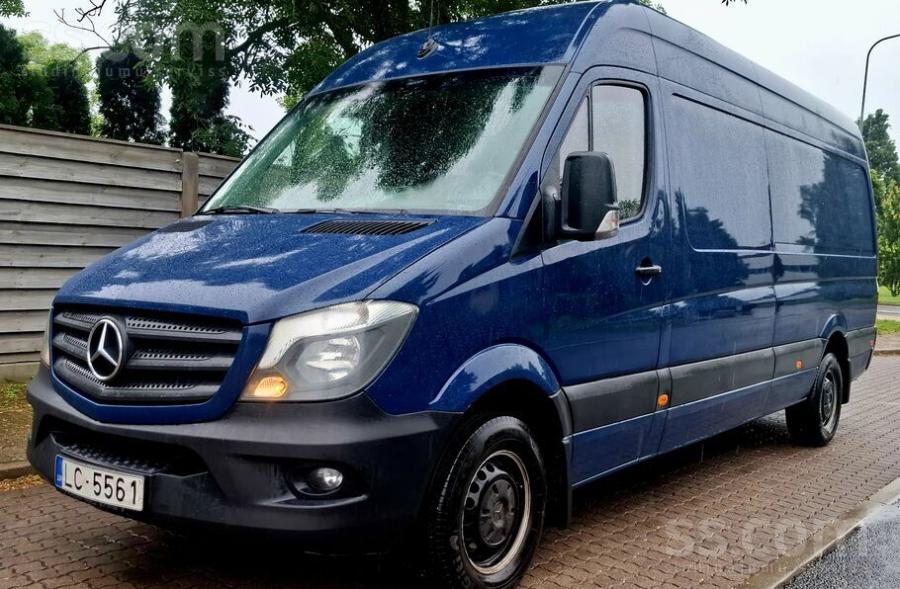 Zils Mercedes-Benz Sprinter 2018 Jelgava, ar dzinēja tilpumu 2.10 L un nobraukumu 405 tūkst. km par 12000 €, foto 12 vietnē AUTOMOTO.COM.LV