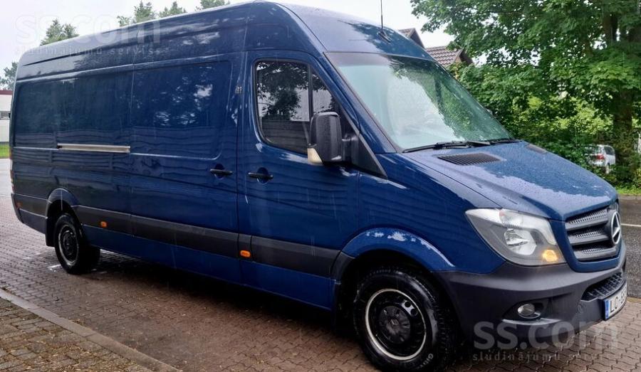 Zils Mercedes-Benz Sprinter 2018 Jelgava, ar dzinēja tilpumu 2.10 L un nobraukumu 405 tūkst. km par 12000 €, foto 13 vietnē AUTOMOTO.COM.LV