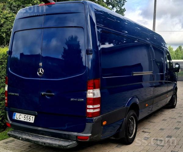 Mercedes-Benz Sprinter 2018 Jelgava vietnē Zils Mercedes-Benz Sprinter 2018 Jelgava, ar dzinēja tilpumu 2.10 L un nobraukumu 405 tūkst. km par 12000 €, foto 5 vietnē AUTOMOTO.COM.LV