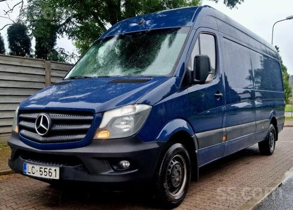 Mercedes-Benz Sprinter 2018 Jelgava vietnē Zils Mercedes-Benz Sprinter 2018 Jelgava, ar dzinēja tilpumu 2.10 L un nobraukumu 405 tūkst. km par 12000 €, foto 9 vietnē AUTOMOTO.COM.LV