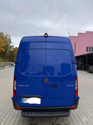 Blue Mercedes-Benz Sprinter 2024 in Kaunas, with an engine capacity of 2.00 L and mileage of 117 thousand km for 28800 €, photo 14 on AUTOMOTO.COM.LV