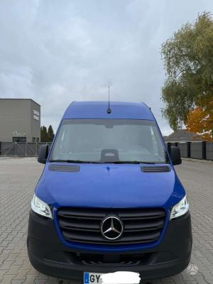 Blue Mercedes-Benz Sprinter 2024 in Kaunas, with an engine capacity of 2.00 L and mileage of 117 thousand km for 28600 €, photo 13 on AUTOMOTO.COM.LV