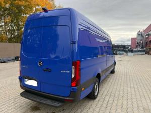 Blue Mercedes-Benz Sprinter 2024 in Kaunas, with an engine capacity of 2.00 L and mileage of 117 thousand km for 28600 €, photo 17 on AUTOMOTO.COM.LV