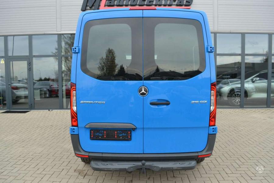 Blue Mercedes-Benz Sprinter 2024 in Vilnius, with an engine capacity of 1.95 L and mileage of 12 thousand km for 32900 €, photo 8 on AUTOMOTO.COM.LV