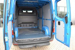 Blue Mercedes-Benz Sprinter 2024 in Vilnius, with an engine capacity of 1.95 L and mileage of 12 thousand km for 32900 €, photo 20 on AUTOMOTO.COM.LV