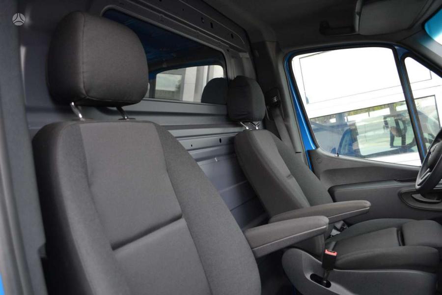 Blue Mercedes-Benz Sprinter 2024 in Vilnius, with an engine capacity of 1.95 L and mileage of 12 thousand km for 32900 €, photo 34 on AUTOMOTO.COM.LV