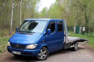 Zils Mercedes-Benz Sprinter 1996 Rīga, ar dzinēja tilpumu 2.90 L un nobraukumu 494 tūkst. km par 8499 €, foto  vietnē AUTOMOTO.COM.LV