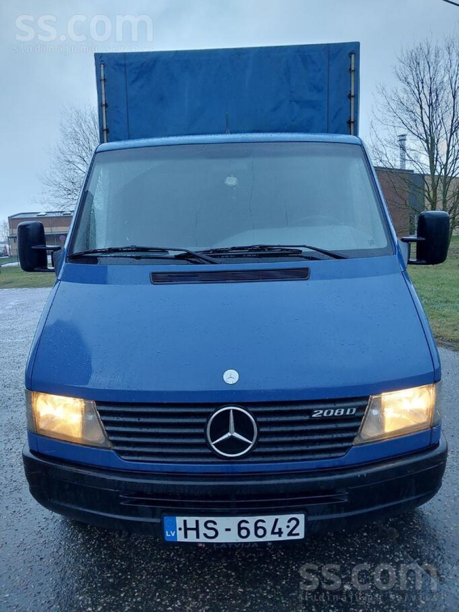 Zils Mercedes-Benz Sprinter 1998 Rīga, ar dzinēja tilpumu 2.30 L un nobraukumu 333 tūkst. km par 5500 €, foto 2 vietnē AUTOMOTO.COM.LV