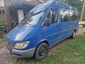 Blue Mercedes-Benz Sprinter 2000 in Riga, with an engine capacity of 2.20 L and mileage of 0 thousand km for 2550 €, photo 2 on AUTOMOTO.COM.LV