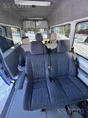 Blue Mercedes-Benz Sprinter 2000 in Riga, with an engine capacity of 2.10 L and mileage of 0 thousand km for 12500 €, photo 9 on AUTOMOTO.COM.LV