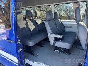 Blue Mercedes-Benz Sprinter 2000 in Riga, with an engine capacity of 2.10 L and mileage of 0 thousand km for 12500 €, photo 13 on AUTOMOTO.COM.LV