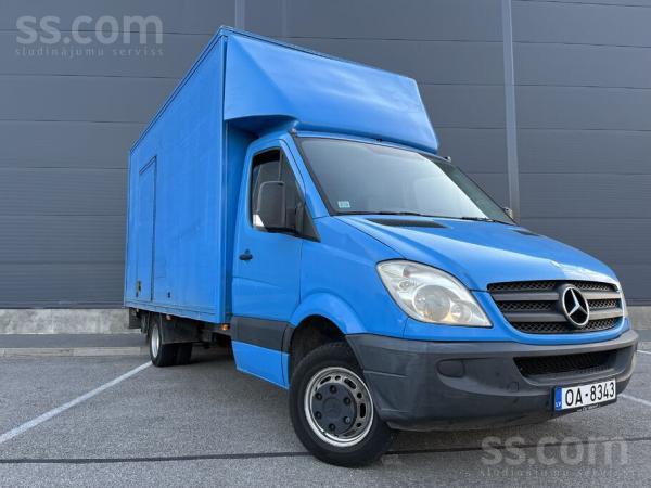 Blue Mercedes-Benz Sprinter 2007 in Riga, with an engine capacity of 2.20 L and mileage of 327 thousand km for 10900 €, photo 2 on AUTOMOTO.COM.LV
